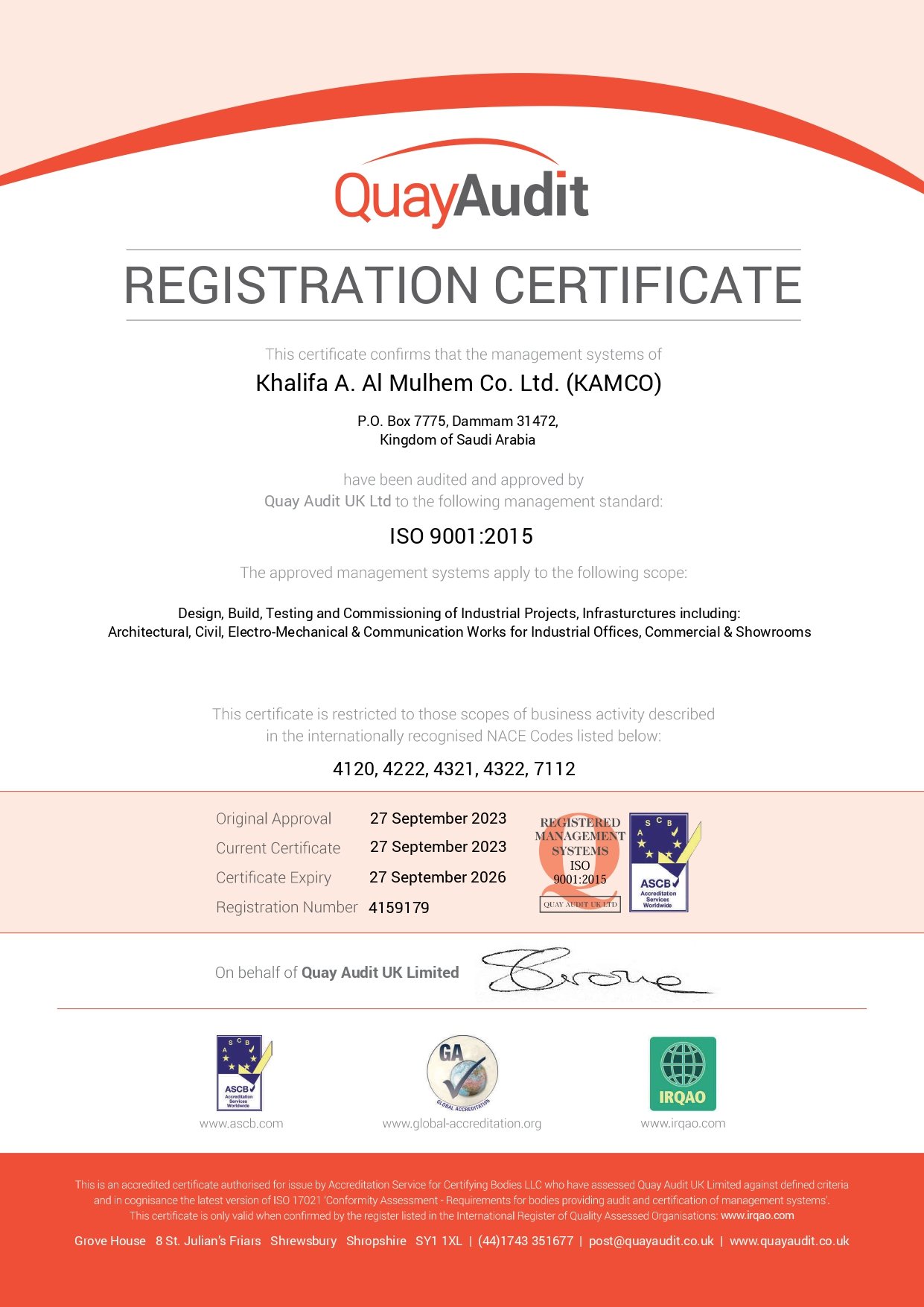 About Us - Kamco Saudi